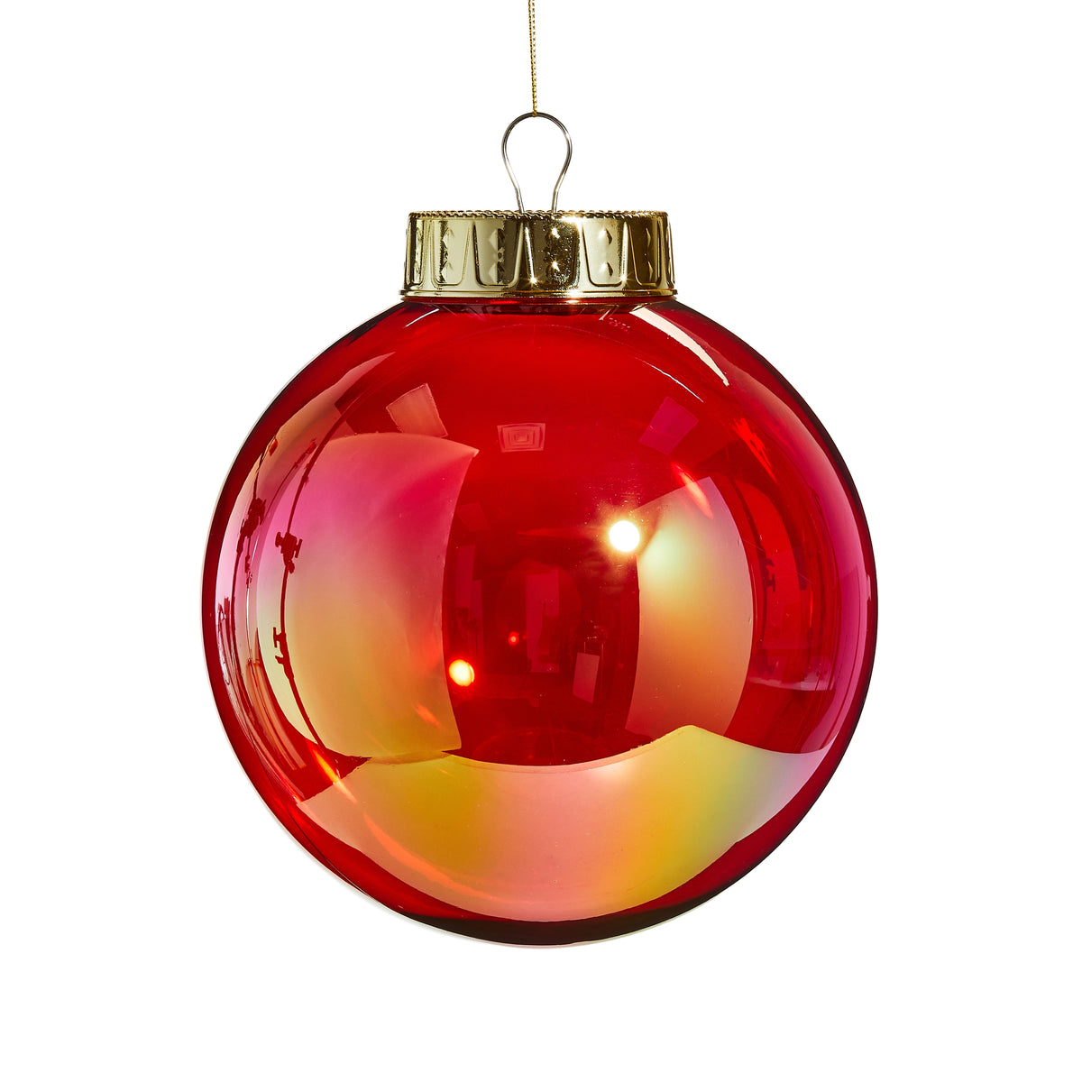 Red Seamless Iridescent Ball 20cm – Nicholas and Co