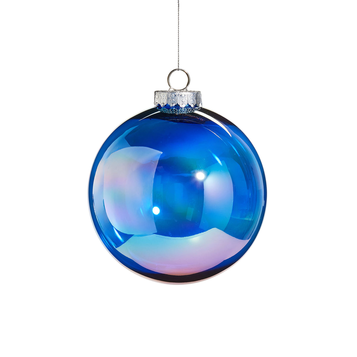 Sapphire Seamless Iridescent Ball 16cm – Nicholas and Co