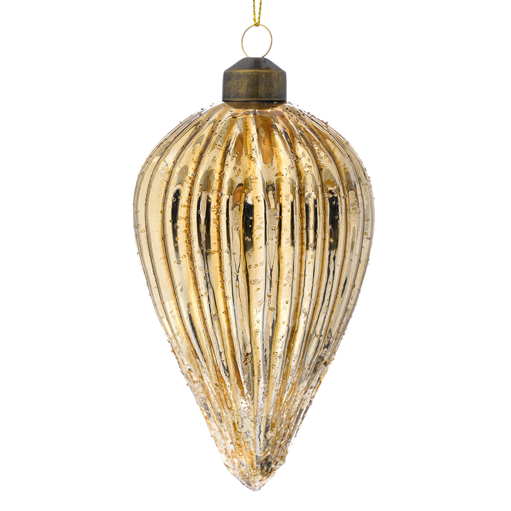 Gold Tear Drop Glass Set Of 4 – Nicholas and Co